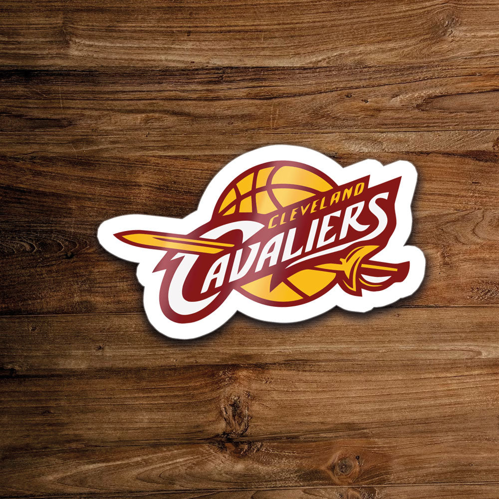 Sticker fan de basket nba Sticker_autocollant_logo_Cleveland_Cavaliers ...
