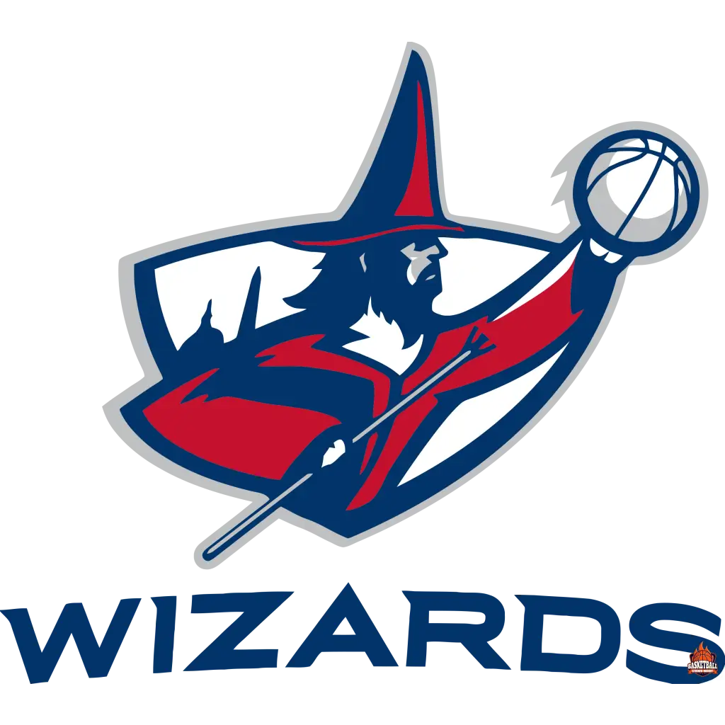 Adhésif pour fan nba Washington_Wizards - Sticker Club Basket – Sticker ...