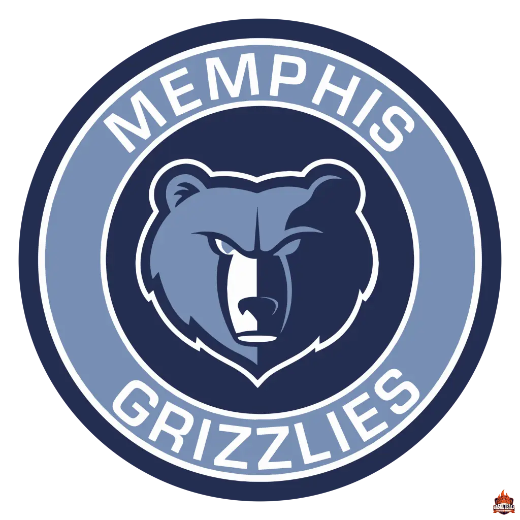 Autocollant logo nba Memphis_Grizzlies - Sticker Club Basket – Sticker ...