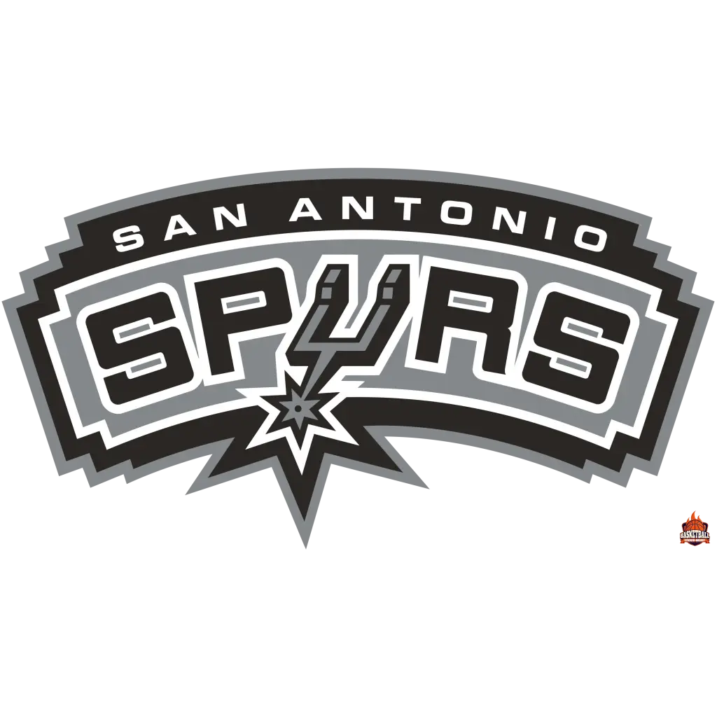 Autocollant logo nba San_Antonio_Spurs - Sticker Club Basket – Sticker ...