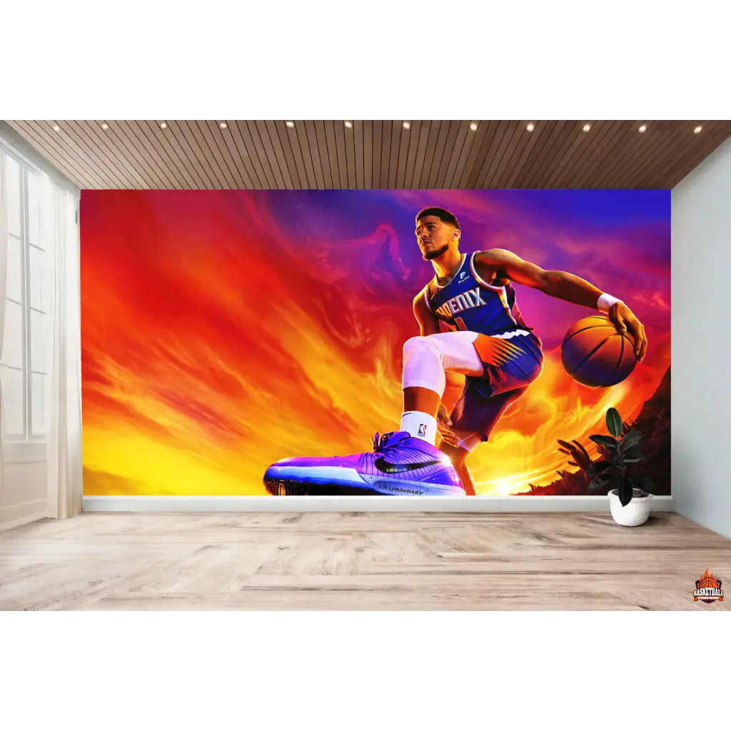 Papier peint Basketball NBA 2K23 - Papier Peint de Basket – Sticker ...