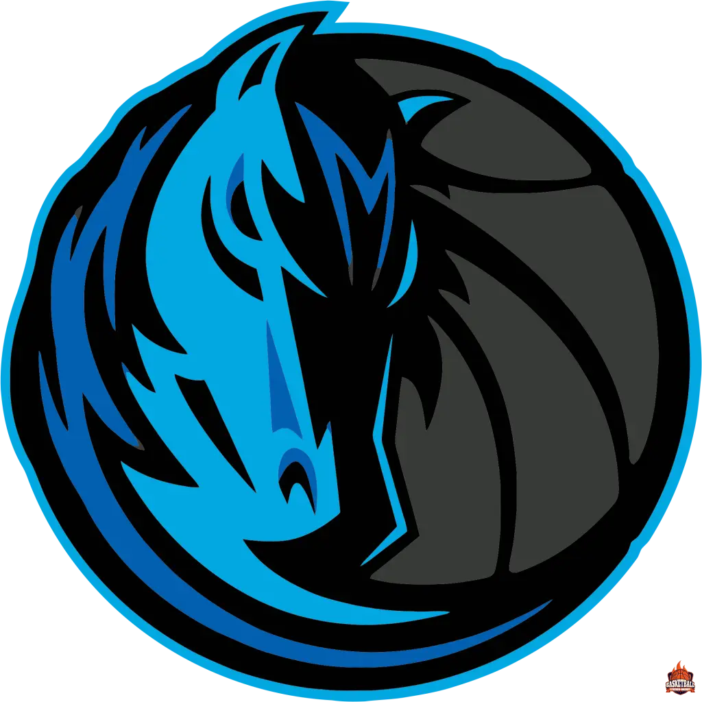 Sticker basket décor nba Sticker_autocollant_logo_Dallas_mavericks ...