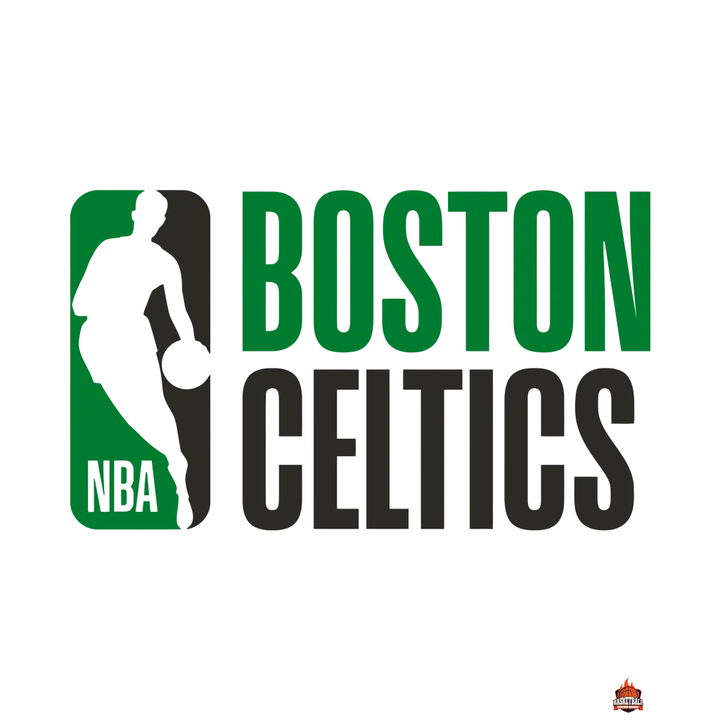 Sticker de décoration basket nba Sticker_autocollant_logo_boston ...