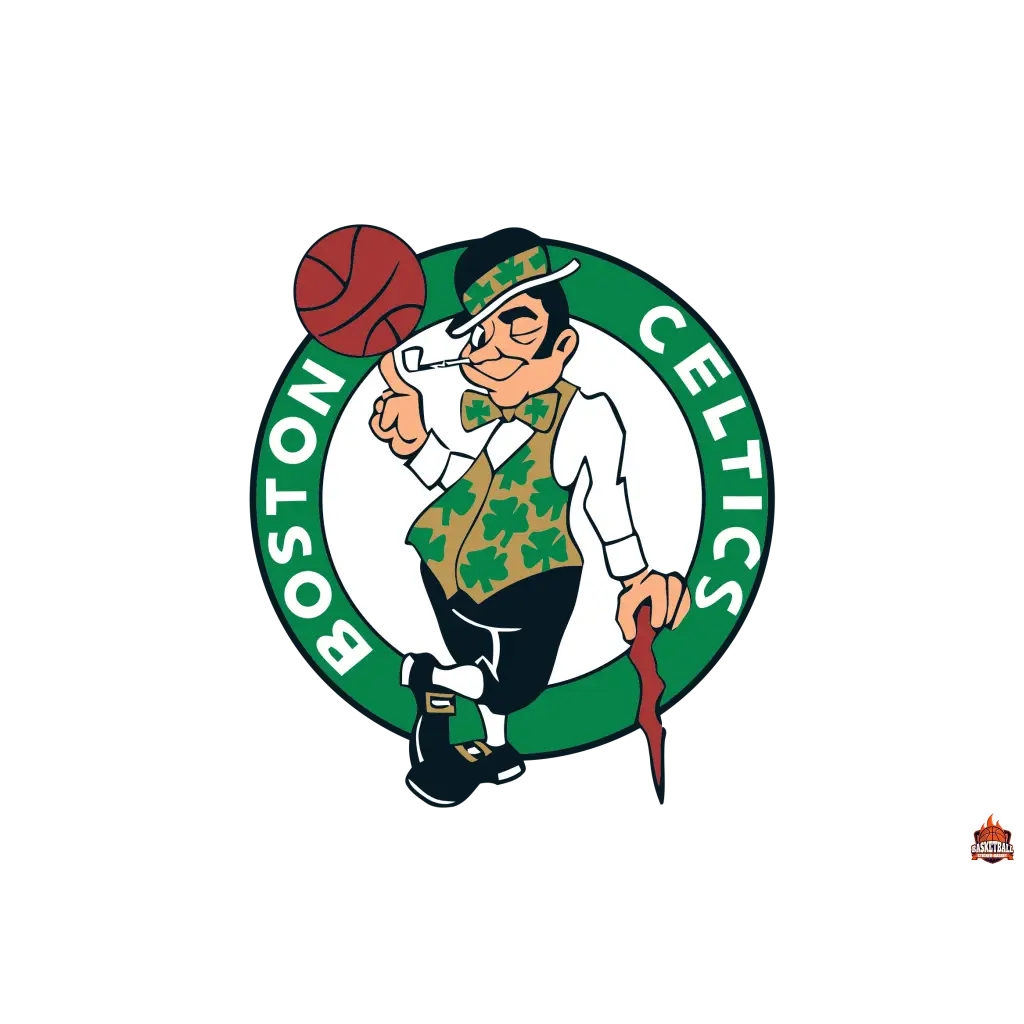 Sticker fan de basket nba Sticker_autocollant_logo_boston_celtics ...