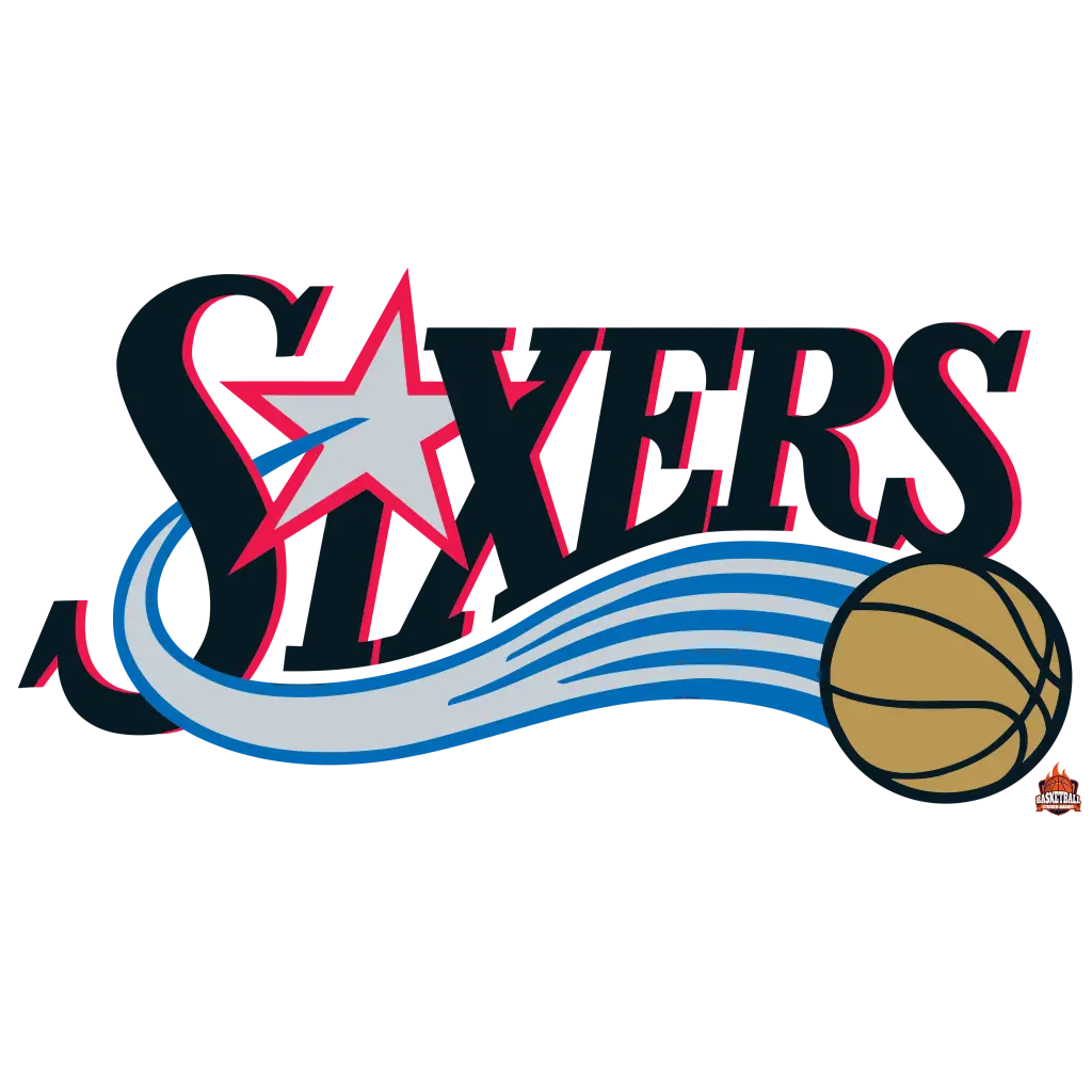 Sticker fan de basket nba Philadelphia_76ers - Sticker Club Basket ...