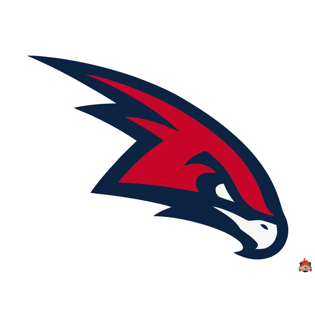 Sticker logo décoratif nba Sticker_autocollant_logo_atlanta_hawks ...