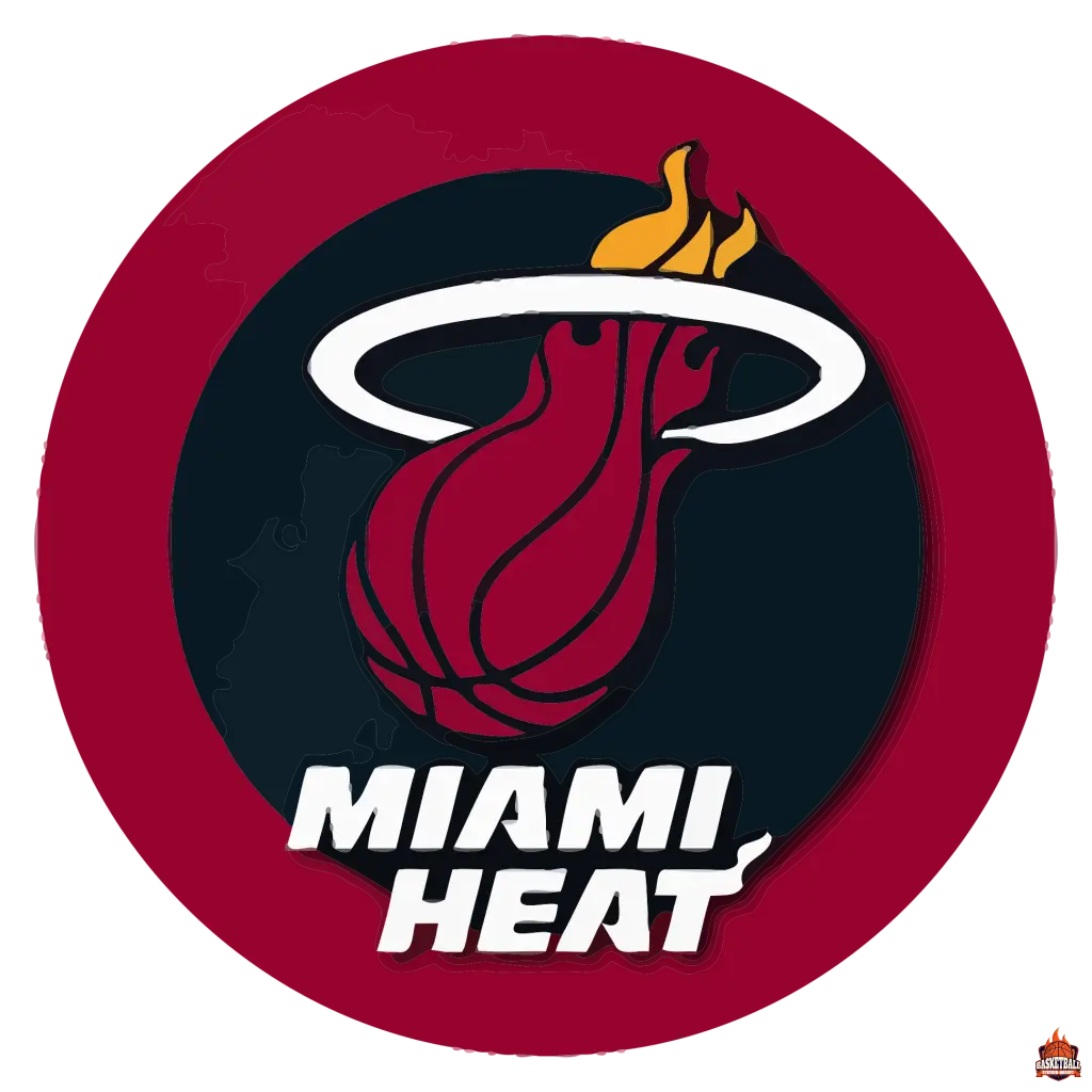Sticker logo décoratif nba Miami_HEAT - Sticker Club Basket – Sticker ...