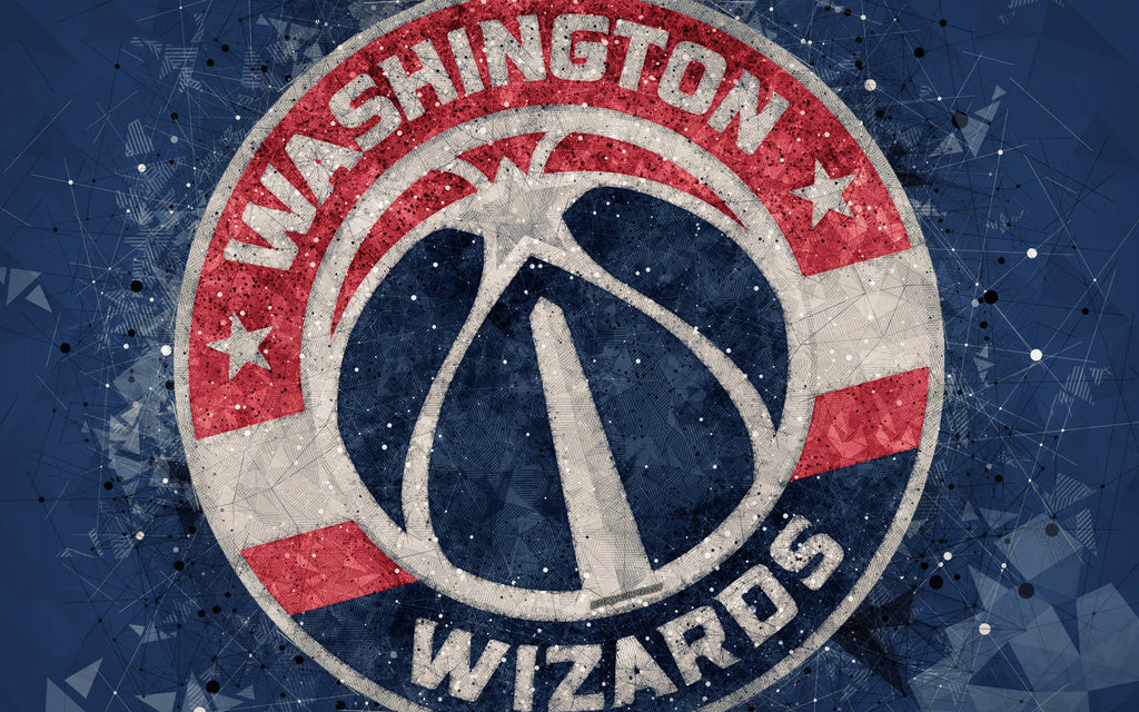 Washington Wizards Emblem Digital Artwork Wallpaper – Sticker-Basket ...